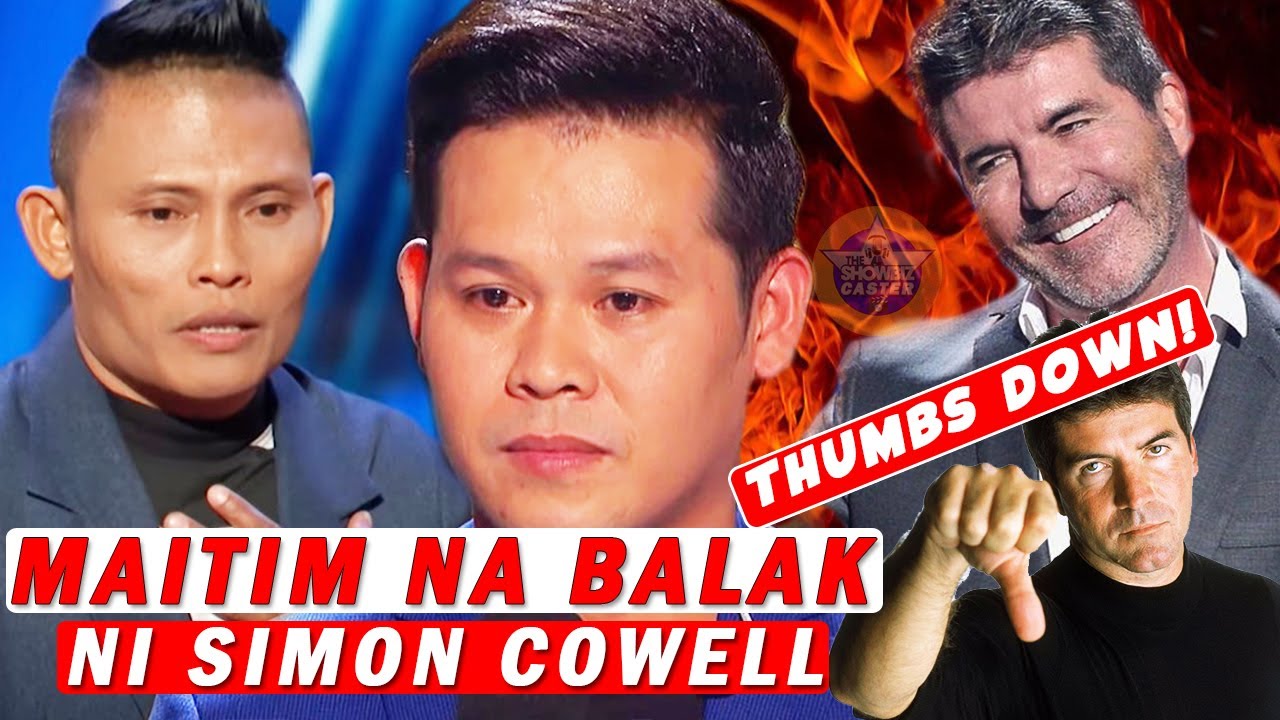 Ayaw ba talaga ni Simon Cowell sa mga Filipino Contestant? - YouTube