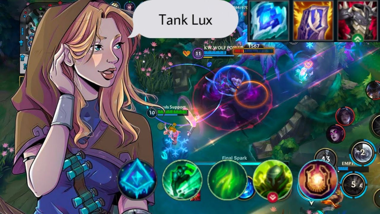 Lux Tank Anti Attack Speed / Lux Gameplay S13 - YouTube