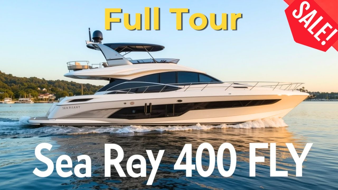Used 2018 Sea Ray 400 Fly Bridge for Sale – See Why This Yacht is a ...