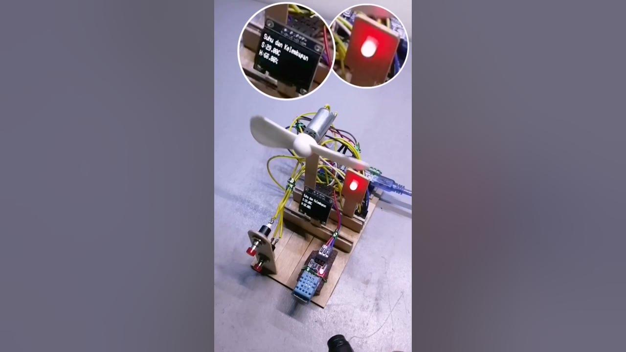 Arduino Projek: OLED DHT11 PART2 - YouTube