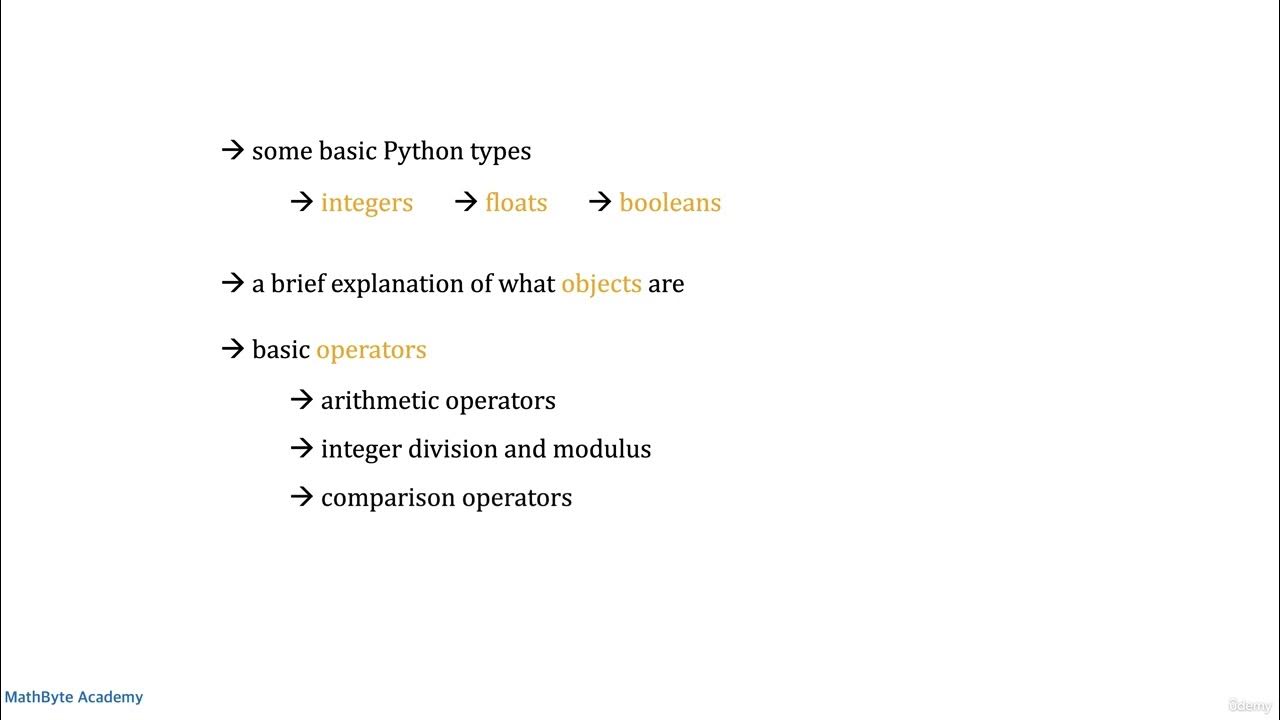 03 001 Introduction Python Basics - YouTube