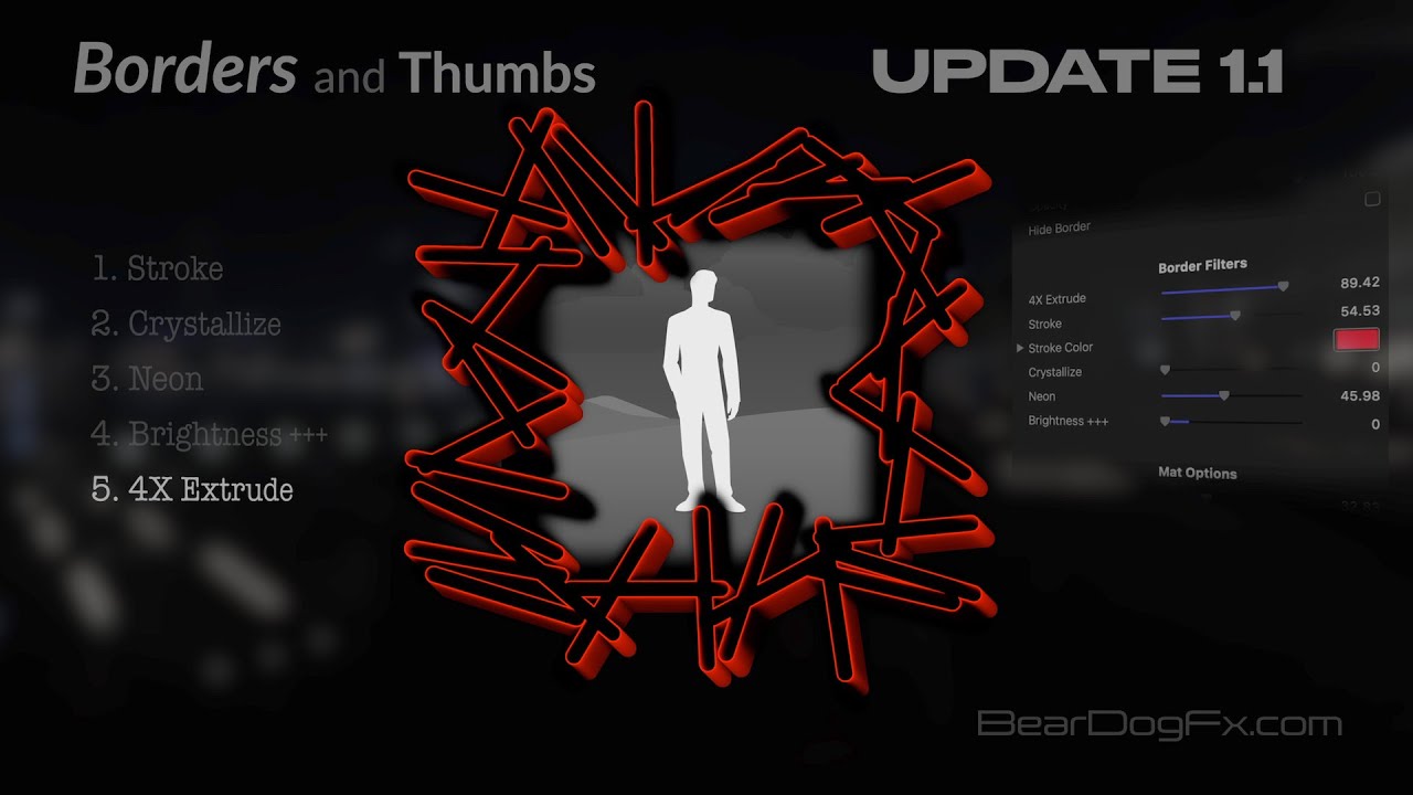 Borders and Thumbs 1.1 thumbnail maker plugin for FCPX - YouTube
