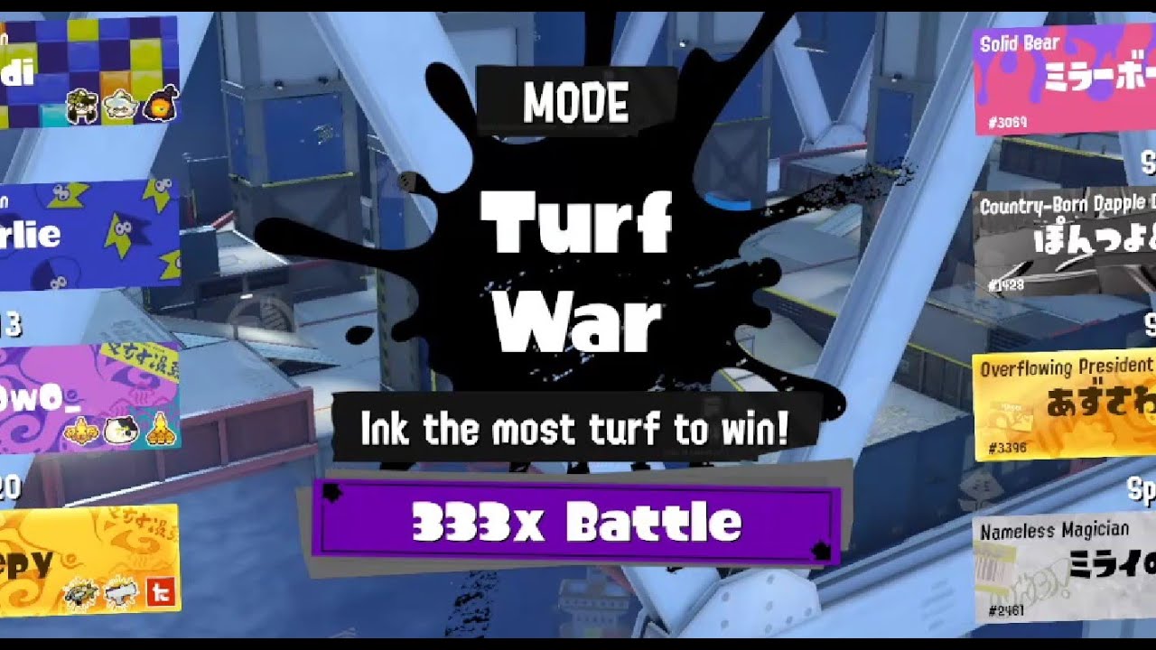 We Came Across a 333x Battle During the Splatfest! - YouTube