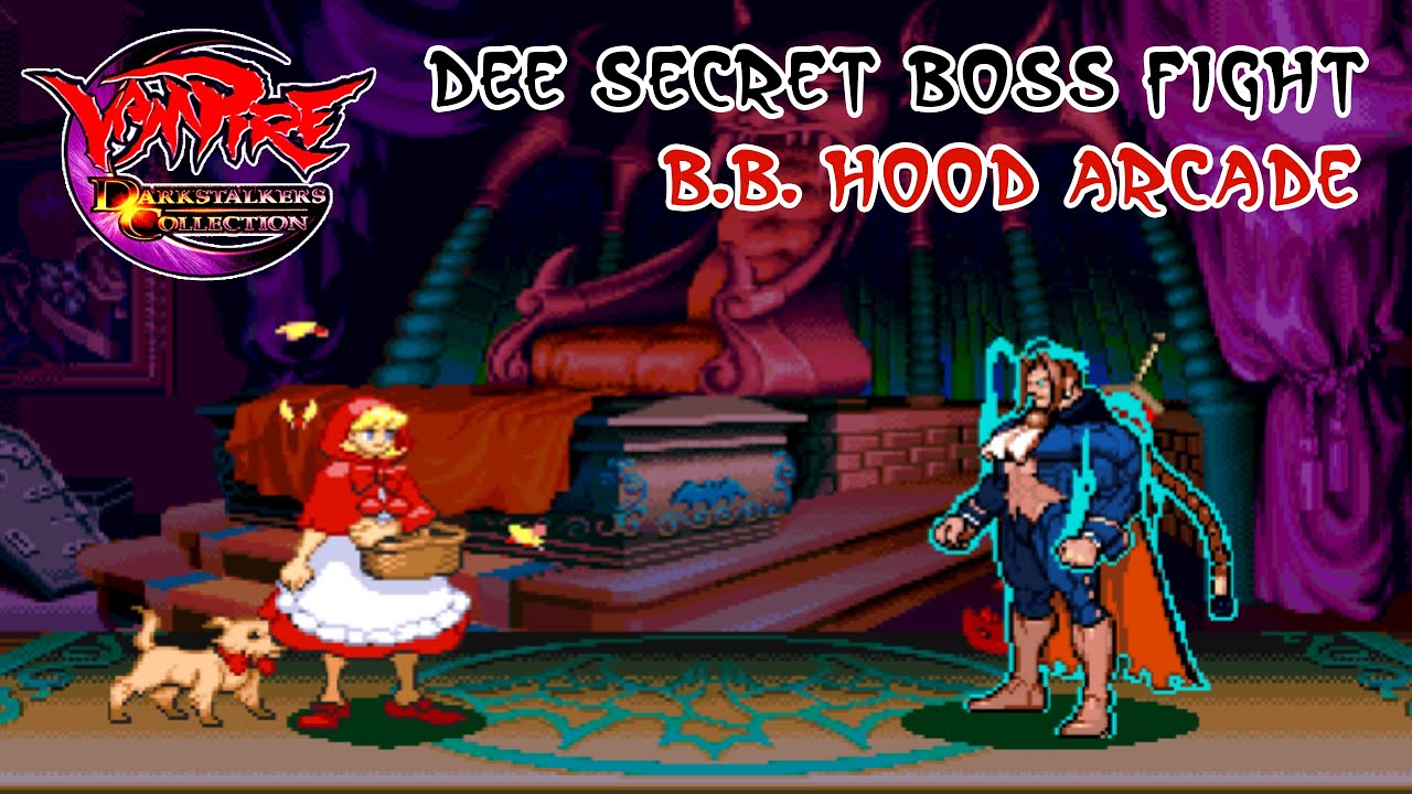 [PS2] Vampire: Darkstalkers Collection: B.B Hood vs Dee in Vampire Savior 2 - YouTube