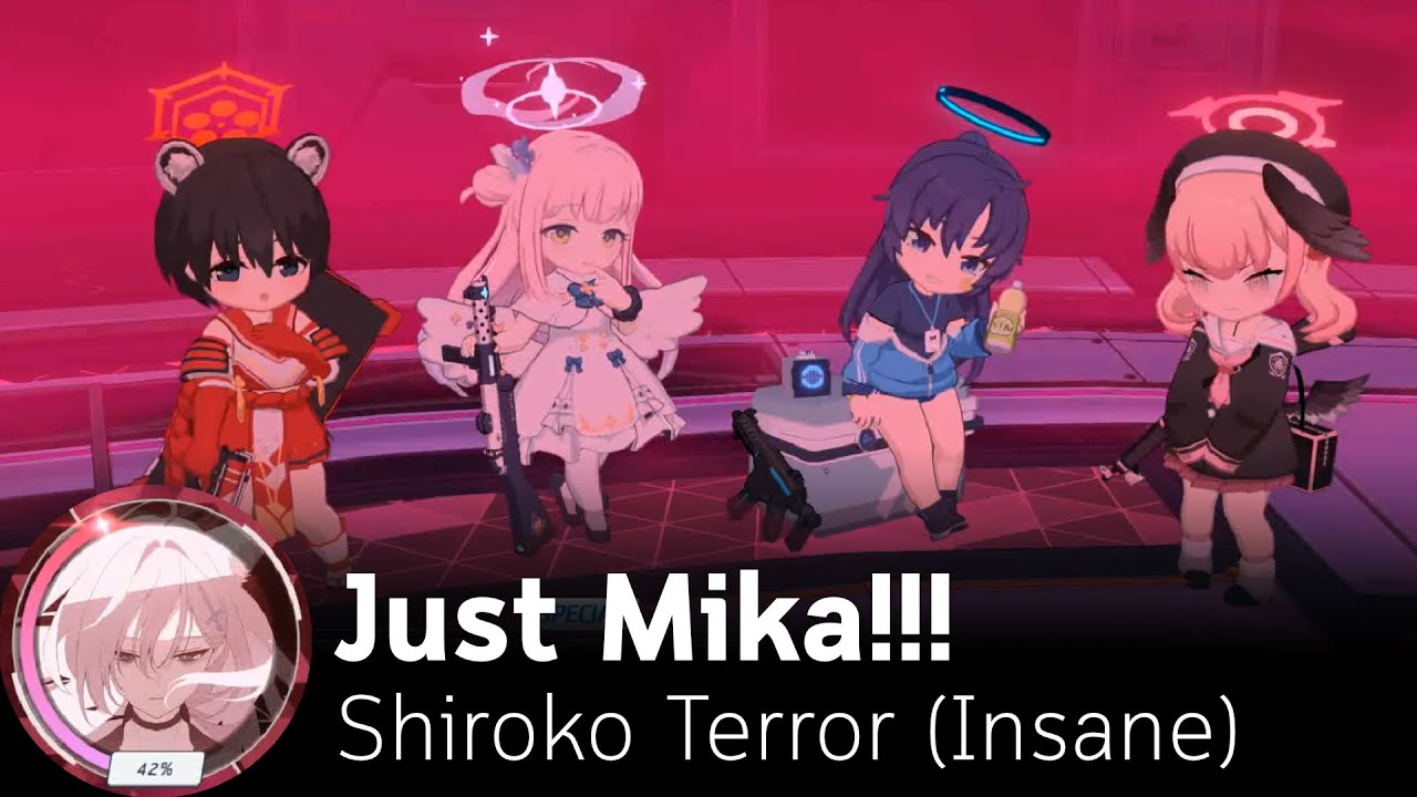 [Blue Archive] Phrenapathes Showdown - Shiroko Terror (Insane) - YouTube