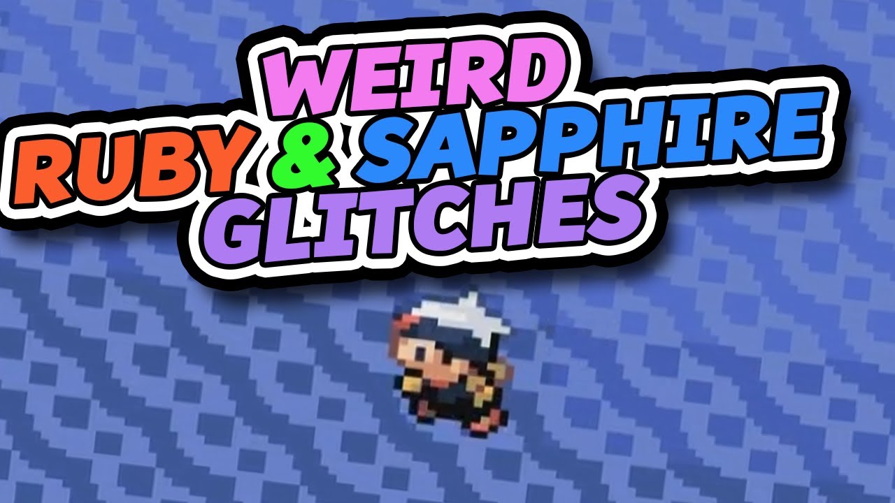 Weird Pokemon Ruby and Sapphire Glitches! - YouTube