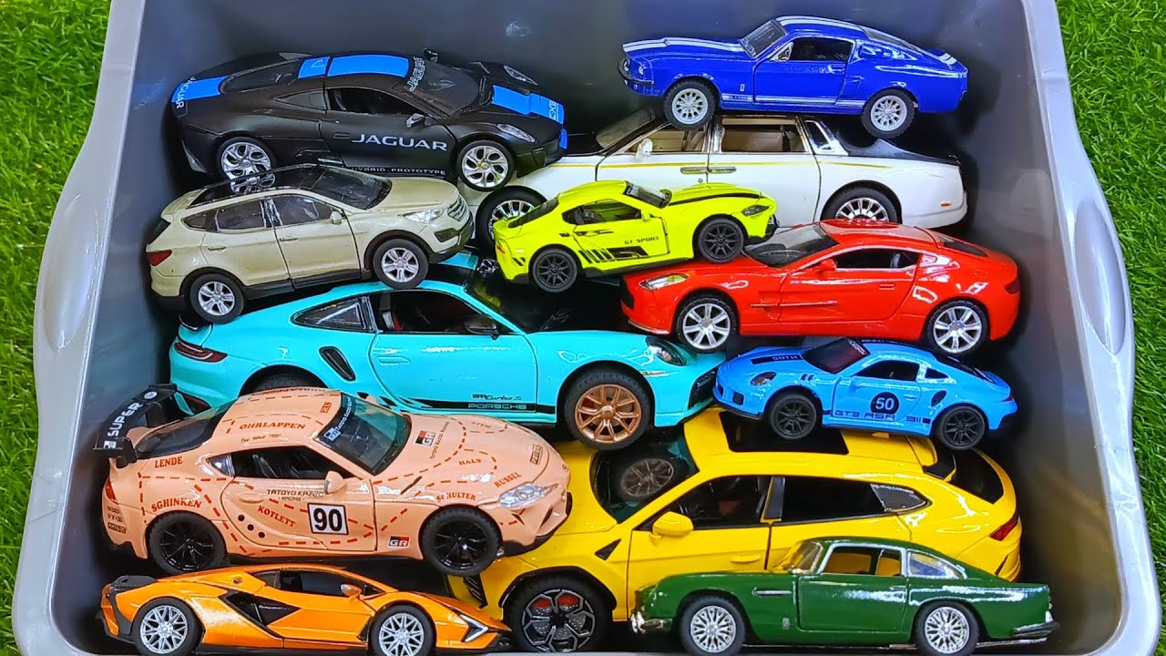 Box Full of Model Cars - Mazda, Miniature toy car model, Lamborghini ...