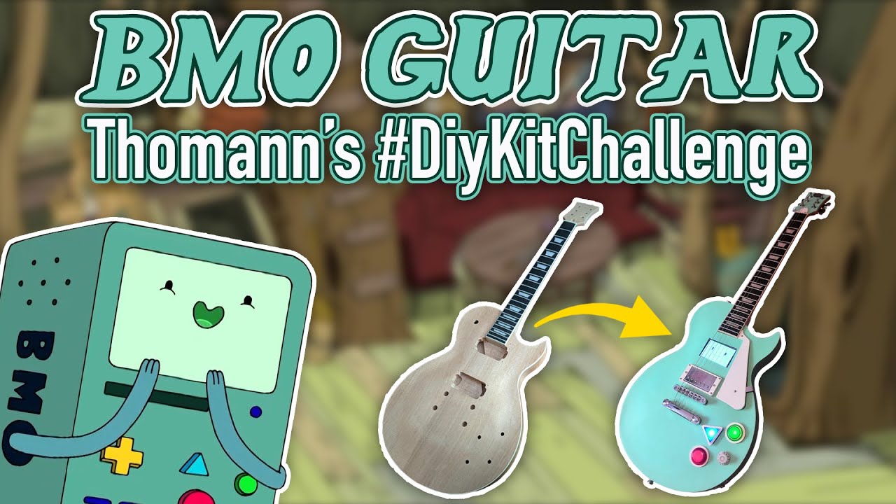 The BMO Guitar ! (AdventureTime) - Real Video Games Station # ...