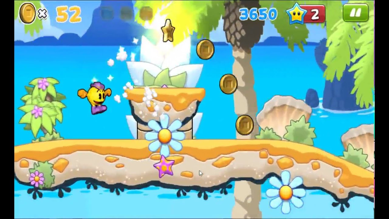 Mega Run meets パックマン - ステージ 2-11 - YouTube