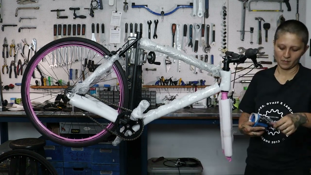 Como embalar bike e guardar em caixa para despachar por transportadora ...