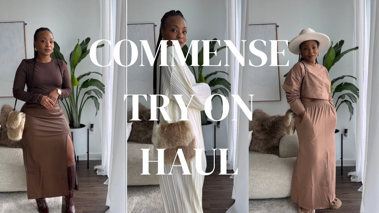 Commense Mini Fall Try On Haul and more! - YouTube