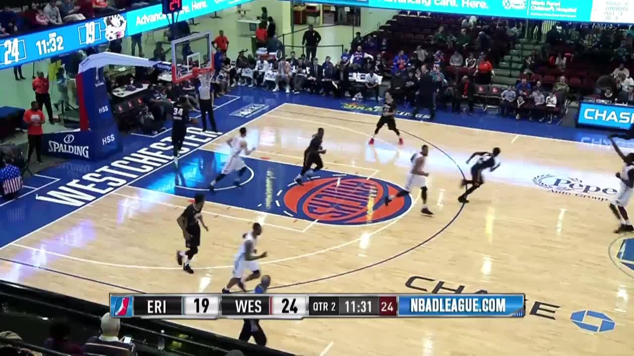 Kevin Capers with the nice dish vs. the BayHawks - YouTube