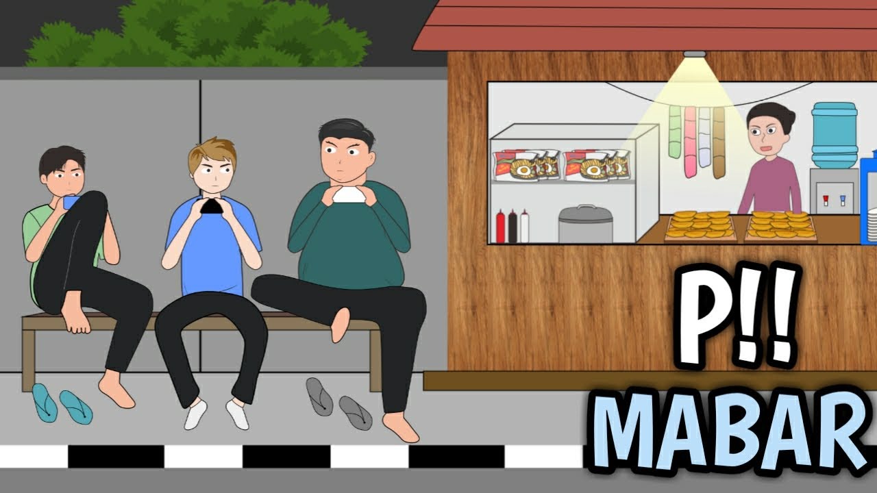 P MABAR !! Animasi - Lucu - YouTube