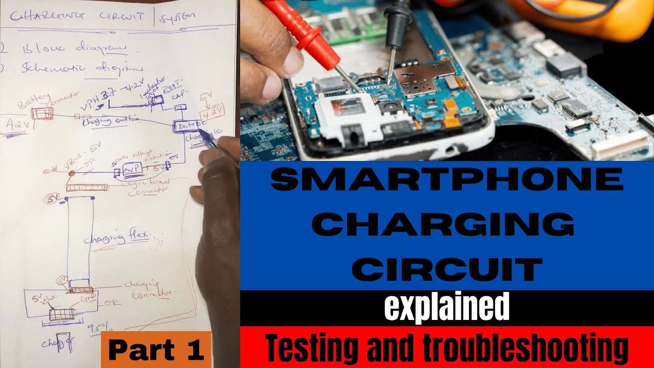 Smartphone Charging Circuit Explained. How a Charging circuit works ...