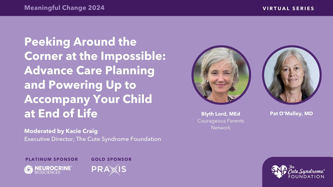 Advance Care Planning and Powering Up to Accompany Your Child at End of ...