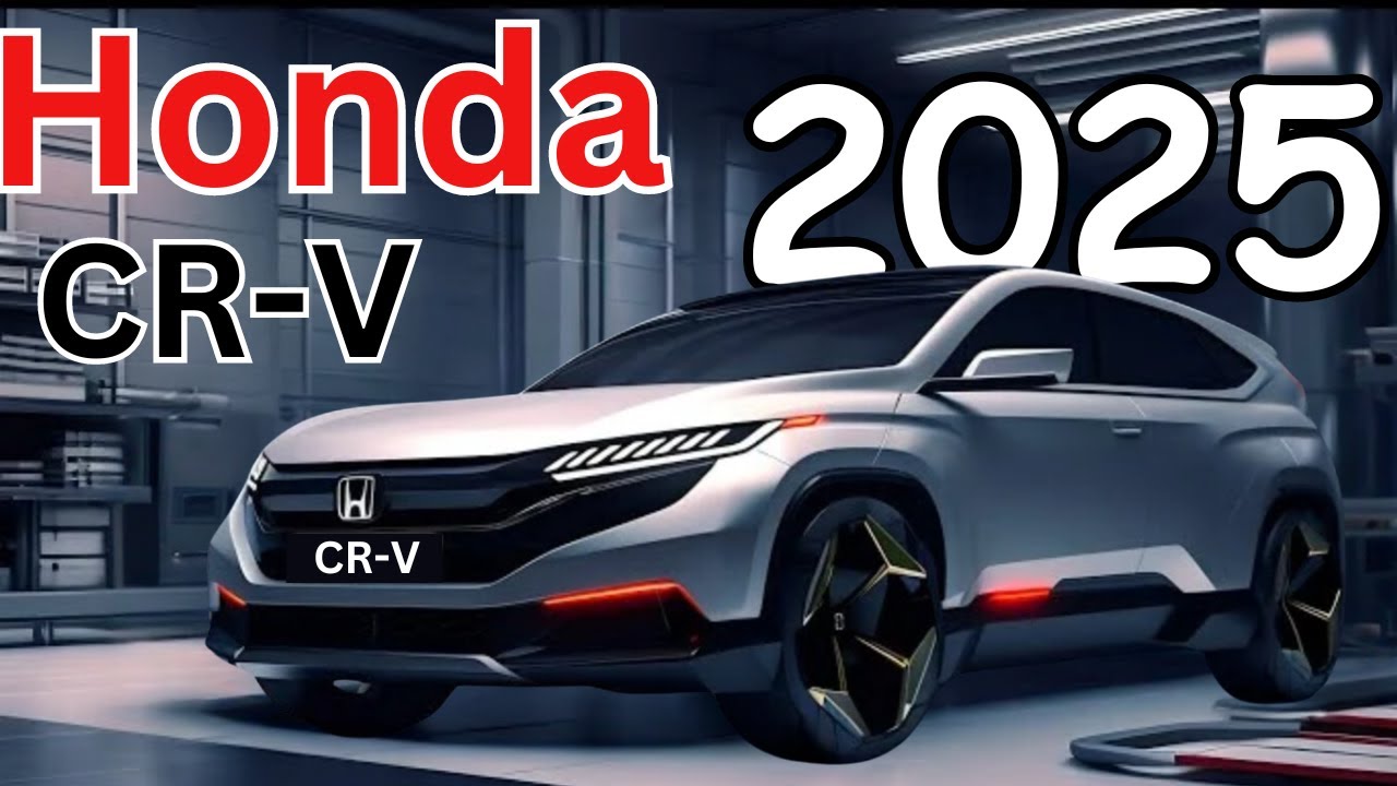 All-New 2025 Honda CR-V Revealed - Mid-Size Luxury SUV - YouTube