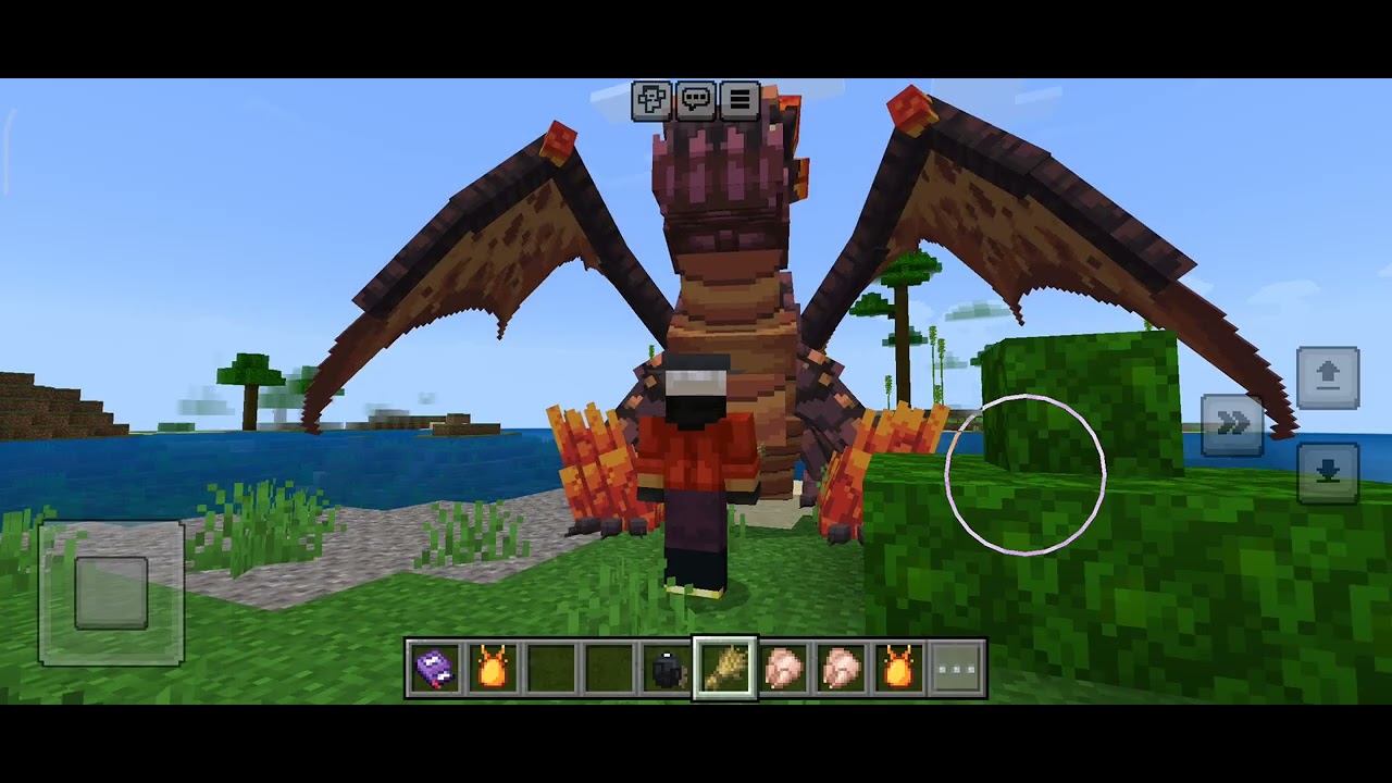 dragon fire lite Add-on#minecraft#gaming - YouTube