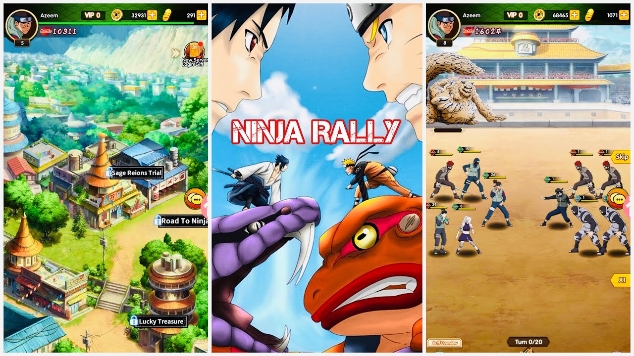 NINJA RALLY: THE WILL OF FIRE | iOS | Global | First Gameplay - YouTube