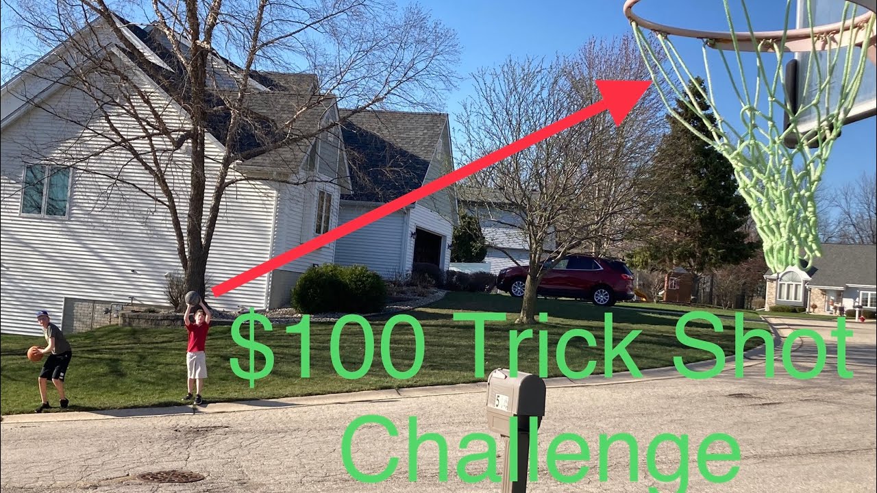 100 Impossible Trick Shot Challenge - YouTube