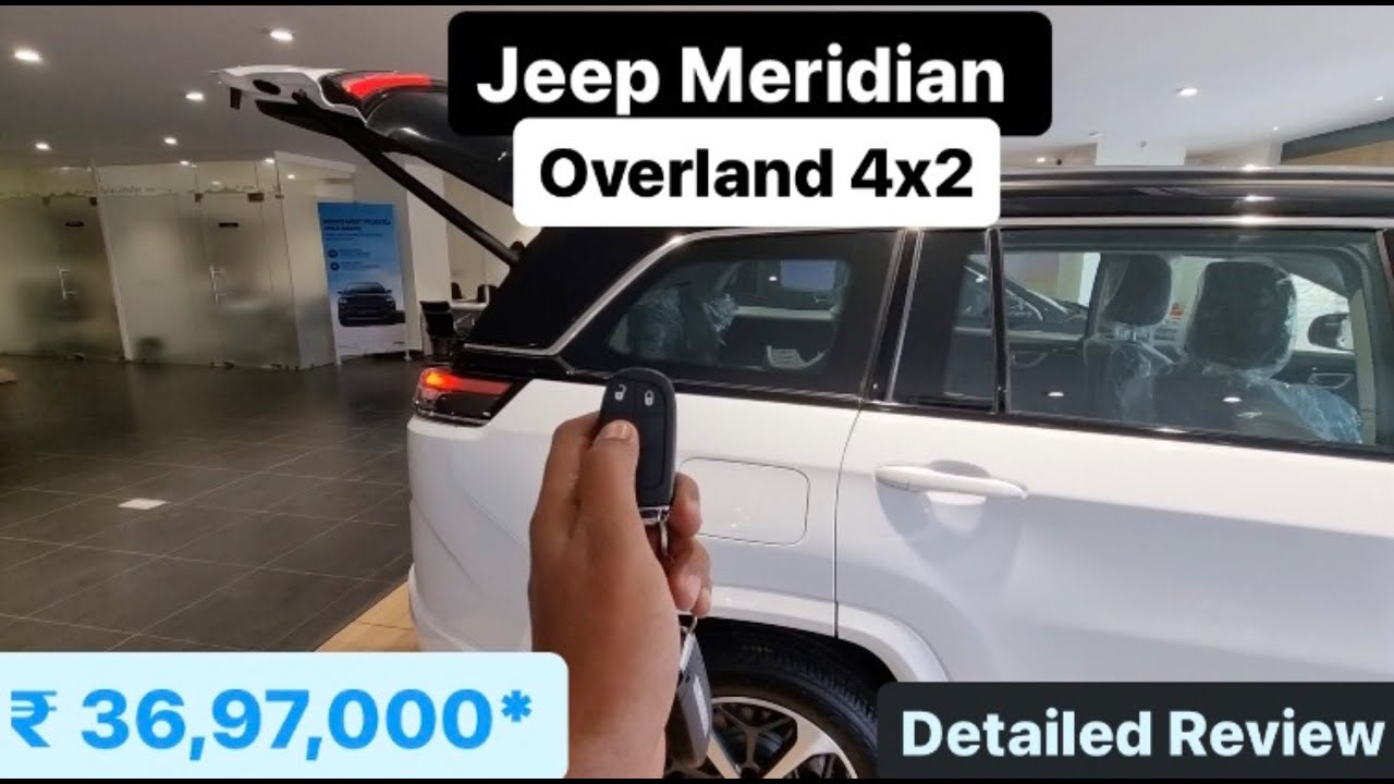 New 2024 Jeep Meridian Overland 4x2 AT Diesel Review - YouTube