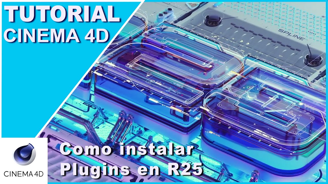 Como instalar un plugin en Cinema 4D R25 | Cinema 4D versión R23, S24 y R25 - YouTube