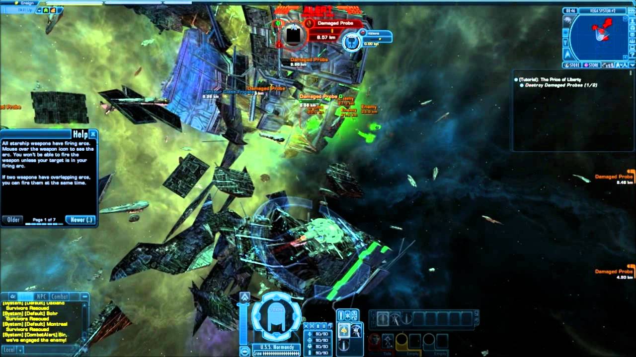 Let's Play Star Trek Online Part 1 Free to Play MMORPG PC HD commentary ...