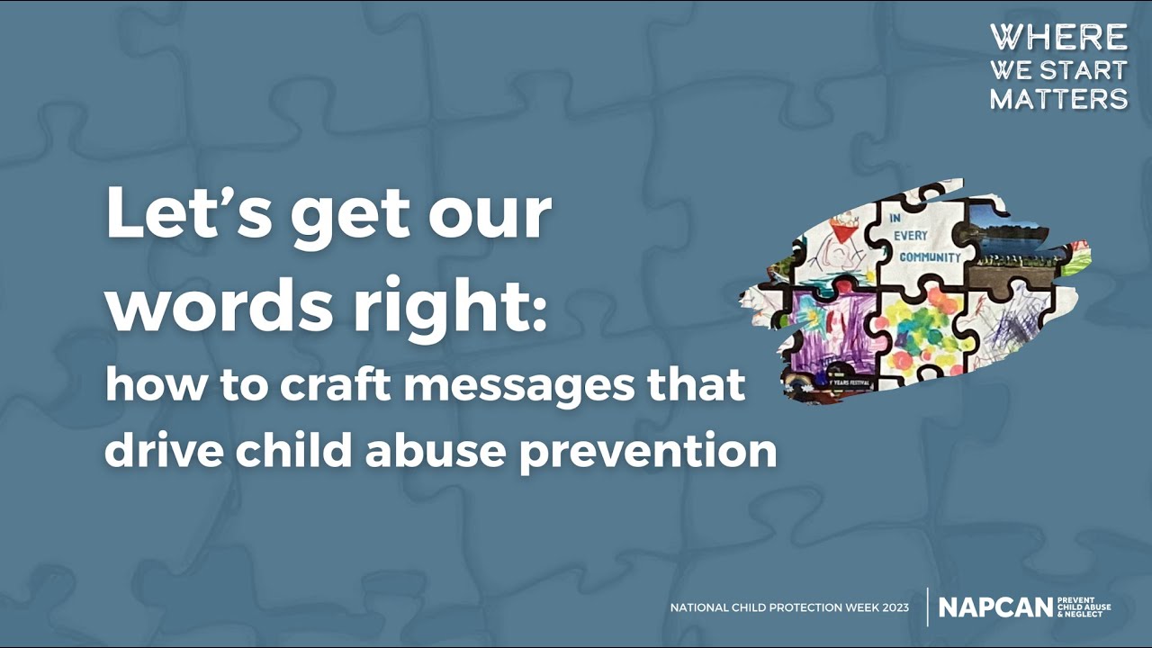 FRAMING WEBINAR: Let’s get our words right: how to craft messages that ...