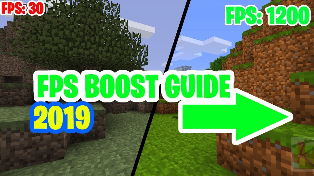 How to get the MOST FPS in Minecraft 2019 (FPS BOOST) - YouTube