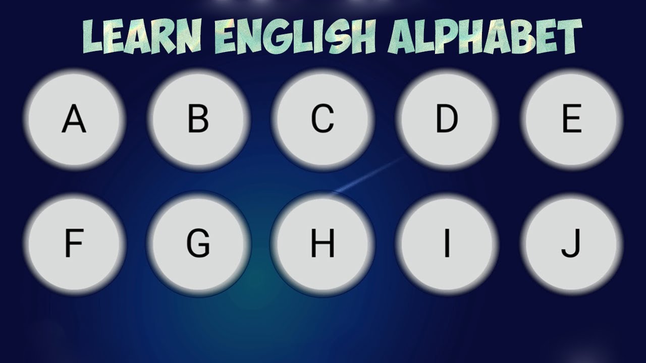 ABCD Game | Learn English ABC - YouTube