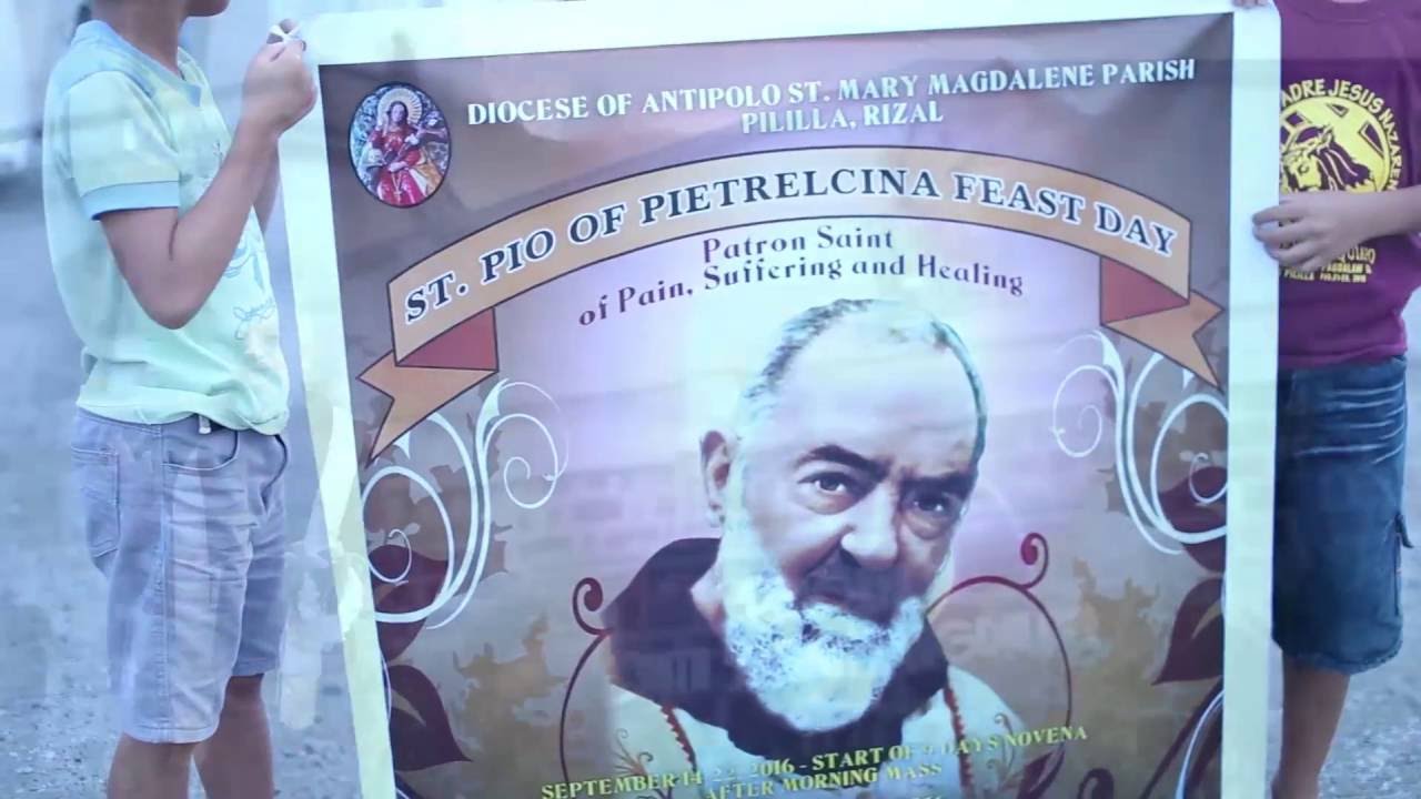 Padre Pio of Pietrelcina ng Pililla, Rizal - YouTube
