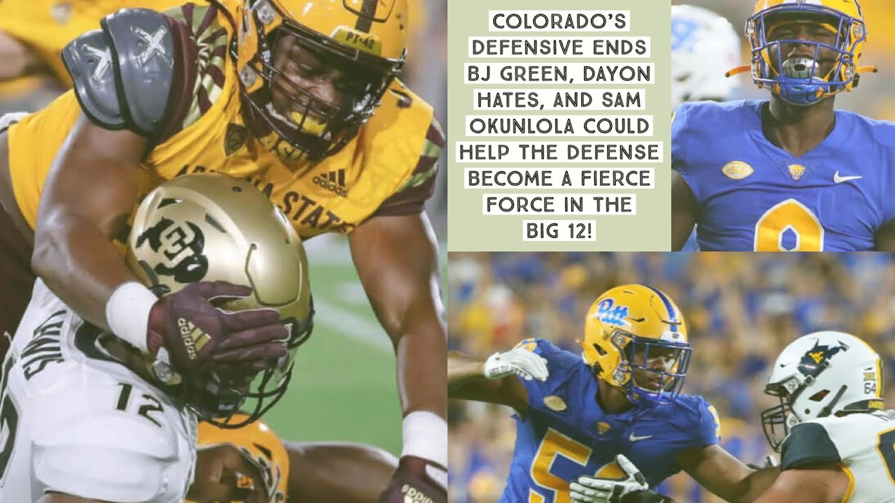 Colorado’s DE’s Bj Green, Dayon Hates, and Sam Okunlola will help the ...