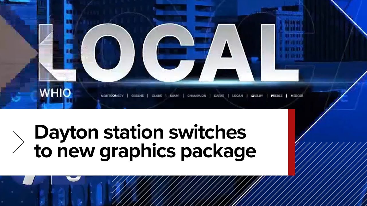 WHIO: NewsCenter 7 new graphics - YouTube