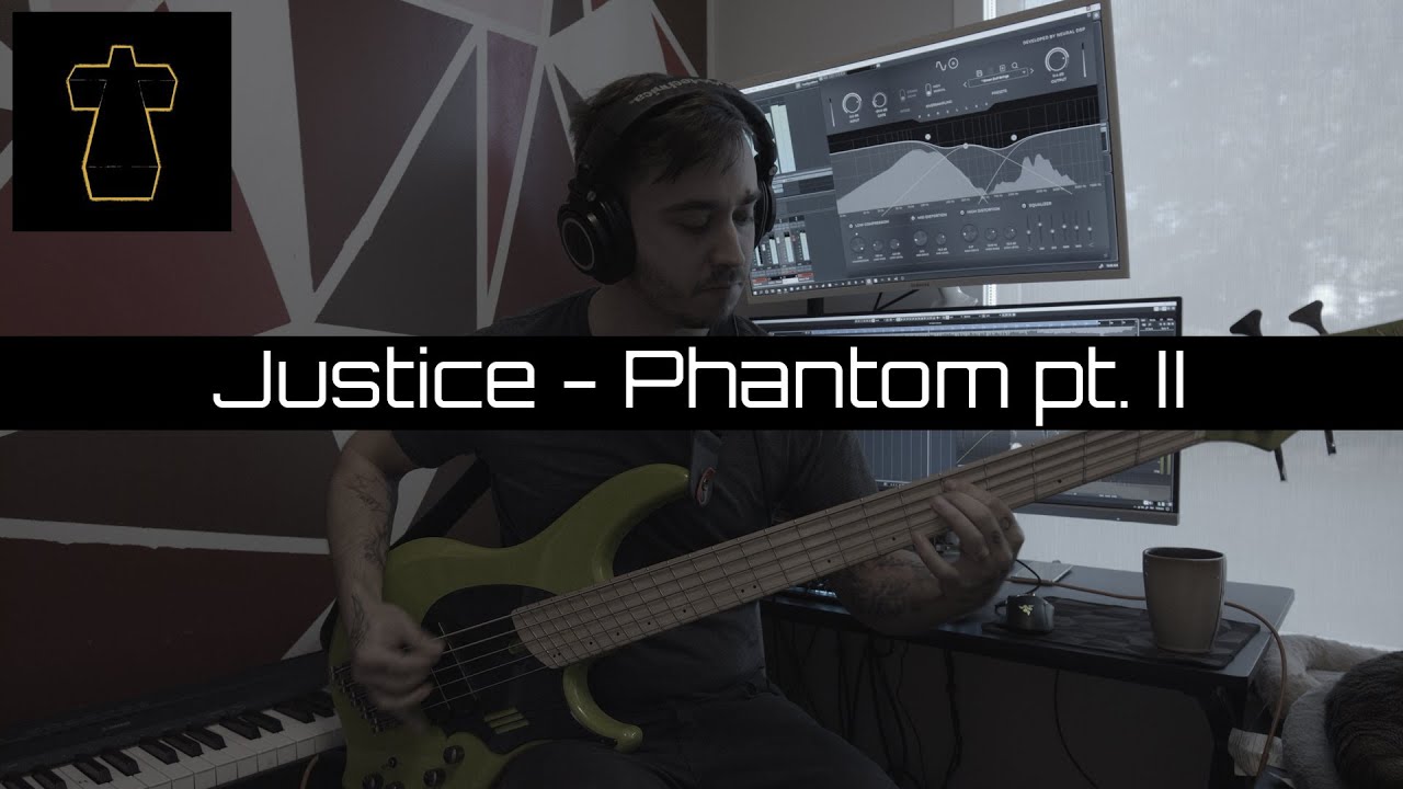 Justice - Phantom pt II (Bass Cover) - YouTube