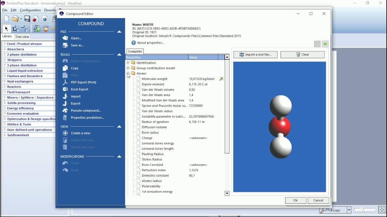 2. Getting Started with ProSimPlus: Thermodynamics and compounds - Process Simulation - YouTube