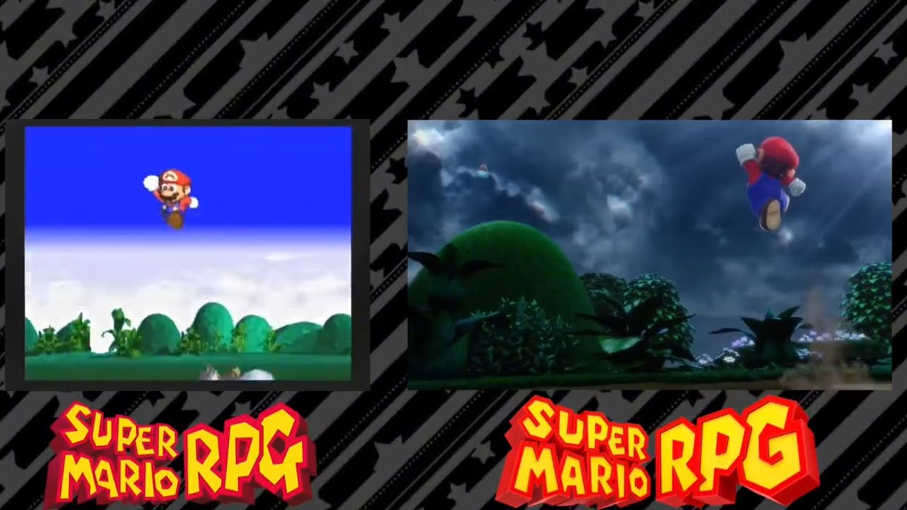 Super Mario RPG Opening Cutscene (1996 vs. 2023) - YouTube