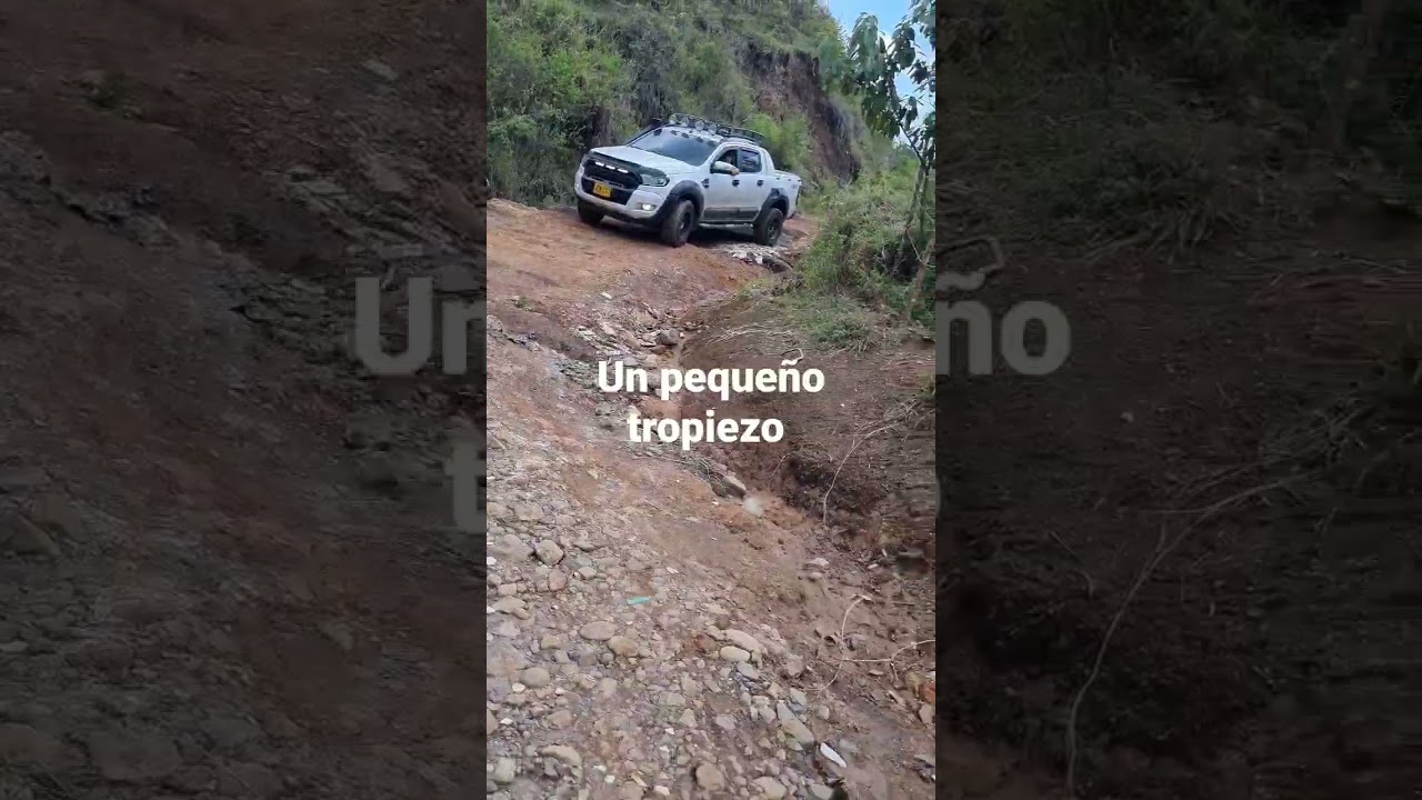 Ford Ranger Limited 3.2 off road pequeño accidente #4x4 #camioneta # ...