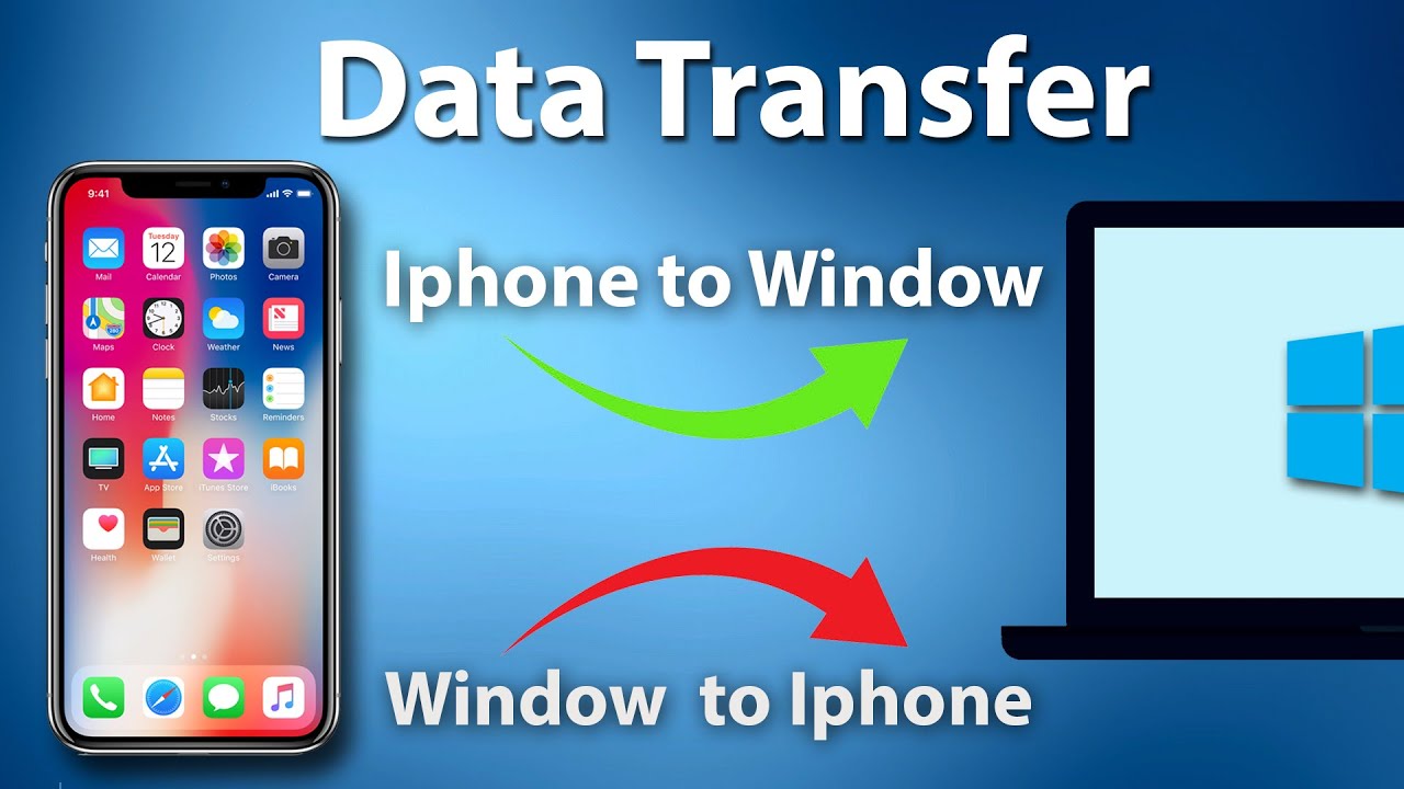 iPhone Data transfer to PC & laptop | #iphone #windows #tech - YouTube
