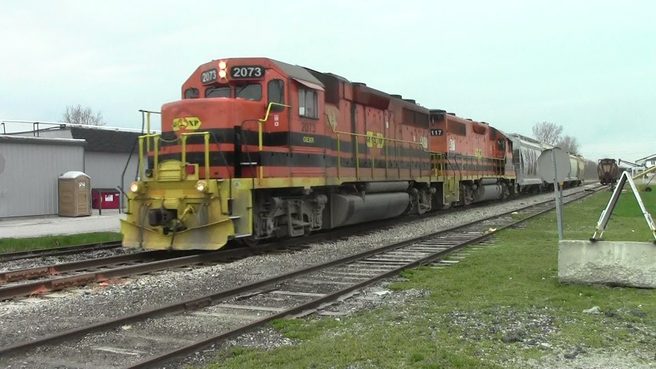GEXR 581 GEXR 2073 GEXR 2117 At Seaforth Ontario May 6 2019 - YouTube