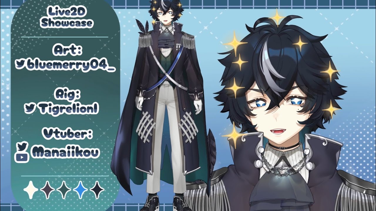 Vtuber Half Body Model Showcase | Manaiikou - YouTube
