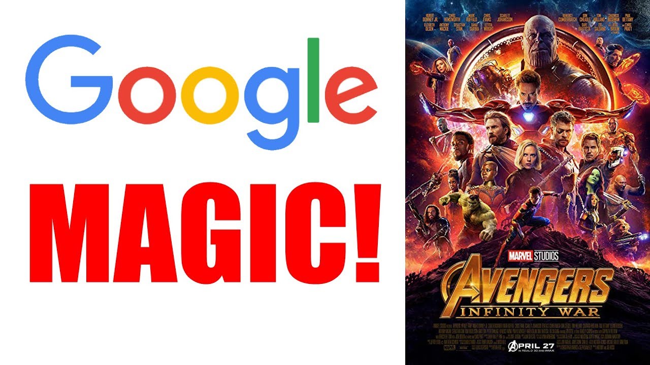 Thanos Easter Egg - Google Magic - YouTube