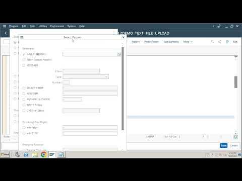 39. Excel File Upload to Internal Table - YouTube