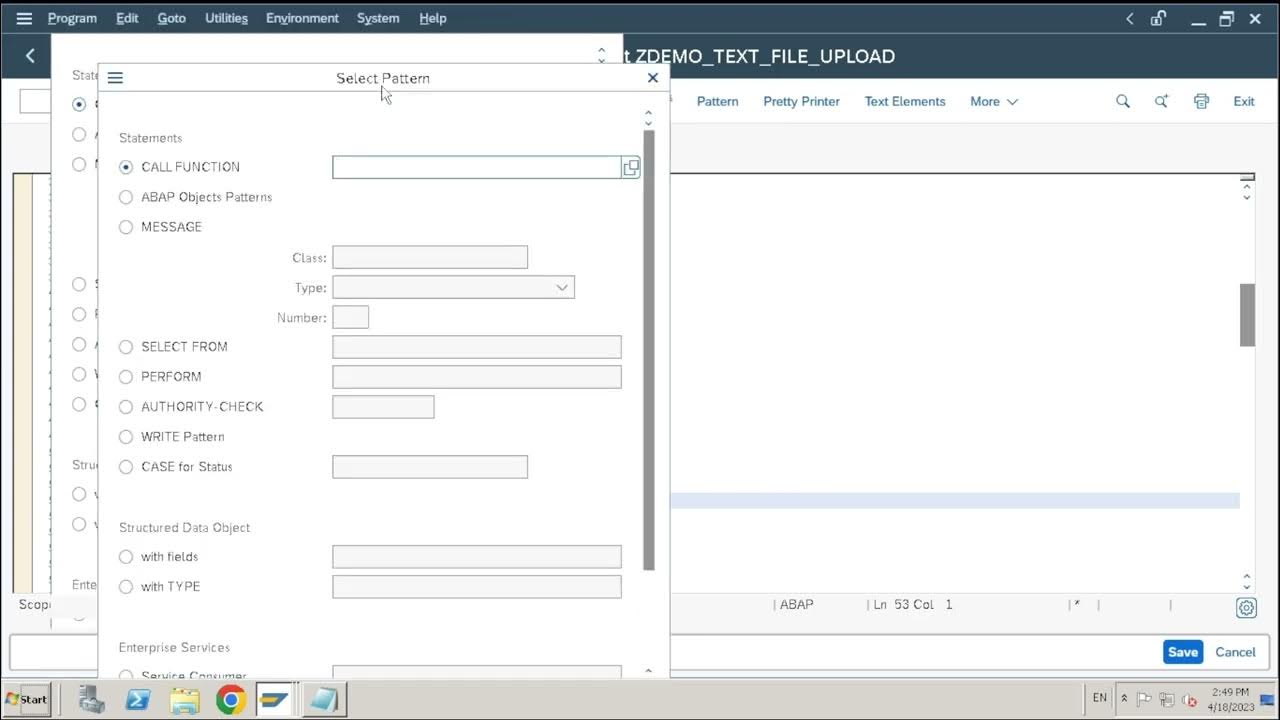 39. Excel File Upload to Internal Table - YouTube