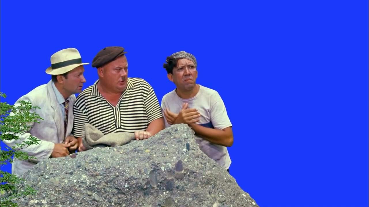 Футаж хромакей. С персонажами фильмов Гайдая для видео монтажа. Их двое ...