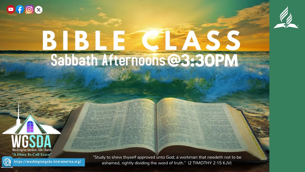 SAB PM || Bible Class || Fundamental Belief 23: Marriage and the Family ...