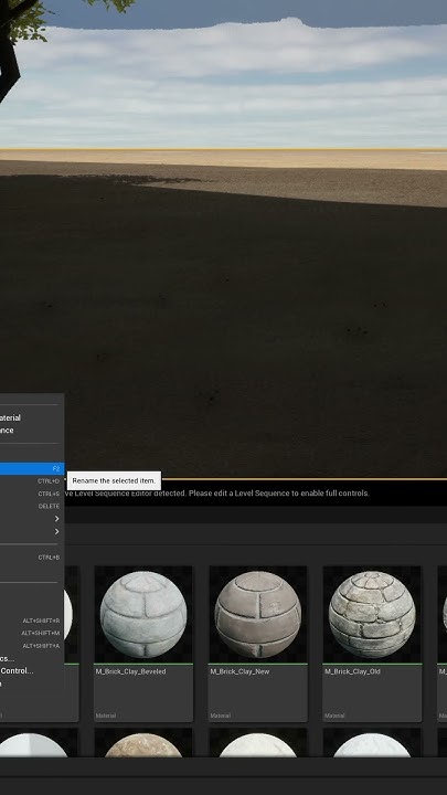 Quickly Rename Library Items in Unreal Engine - YouTube