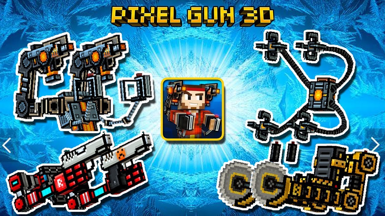 NUEVA ACTUALIZACION DE PIXEL GUN 3D! NUEVAS ARMAS CON DISEÑOS ...