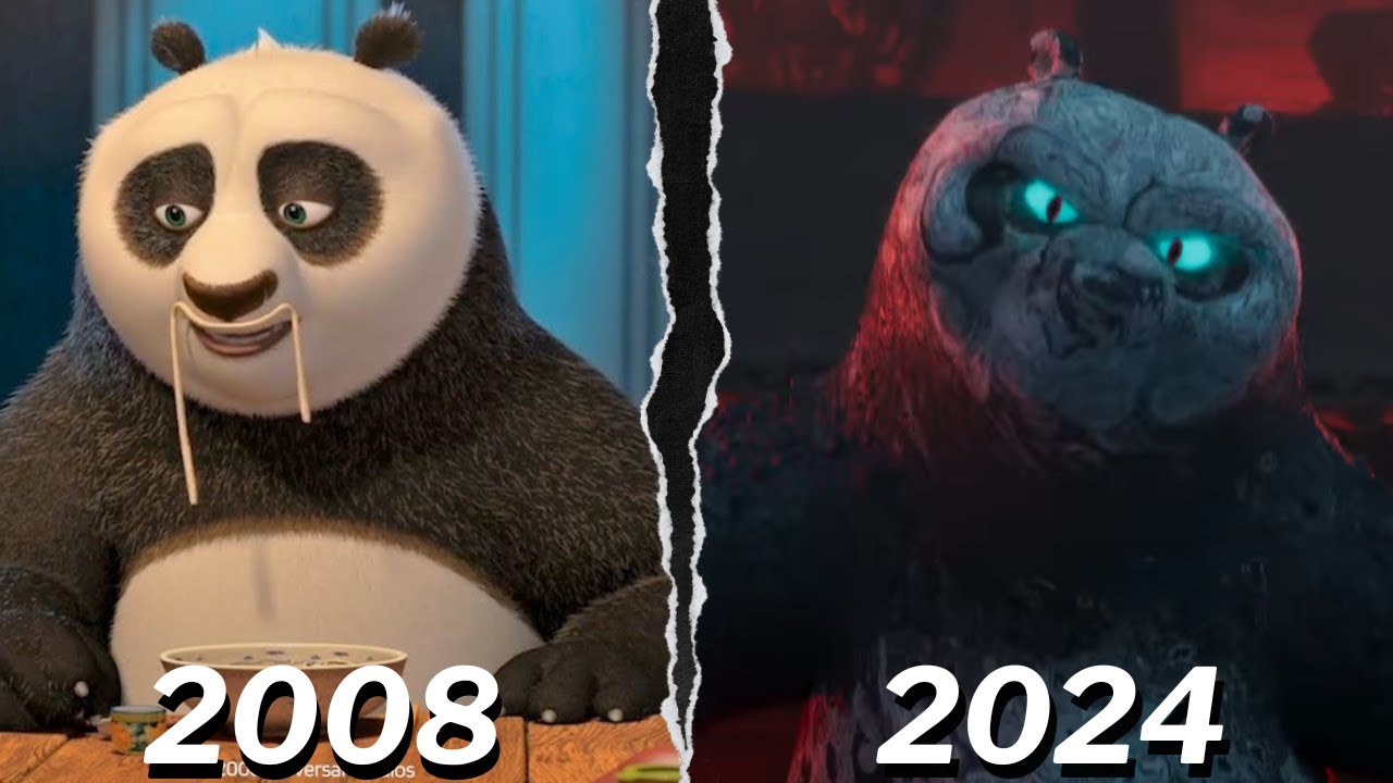 Evolution Of Po In Kung Fu Panda Movies & TV [2008-2024] - YouTube