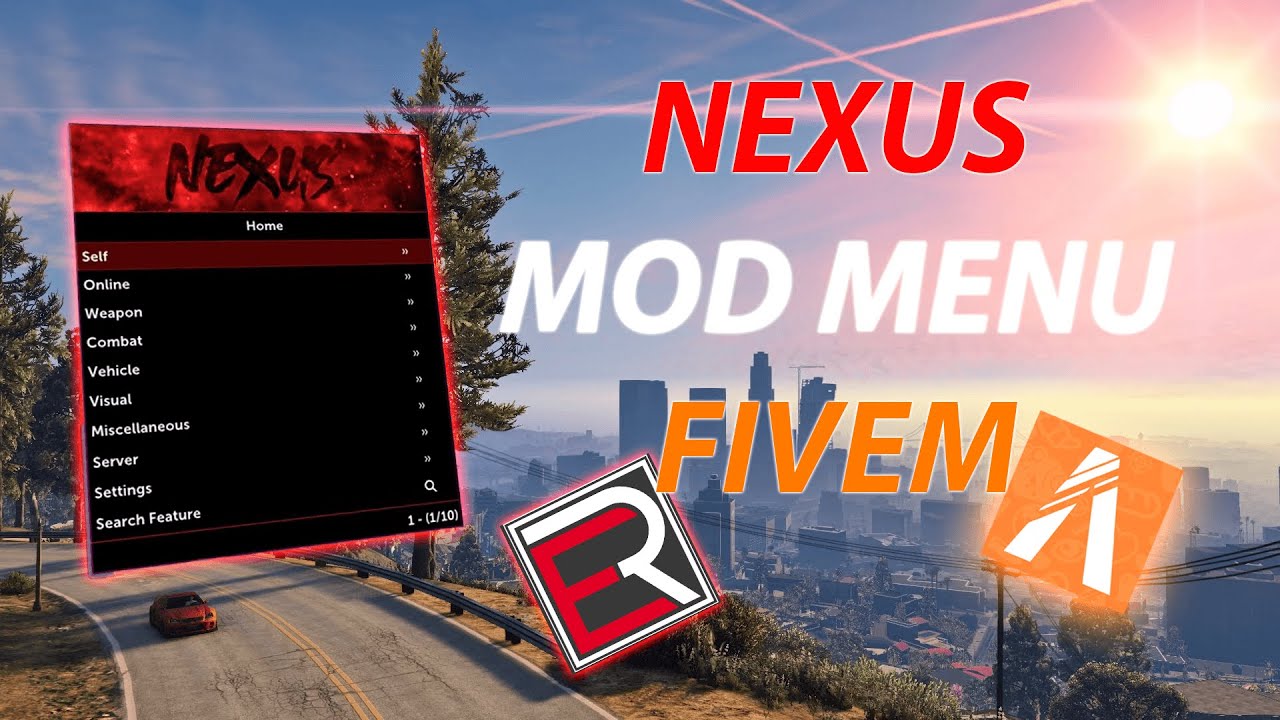 PRESENTATION DU MOD MENU NEXUS PAYANT SUR FIVEM (BEST) - YouTube