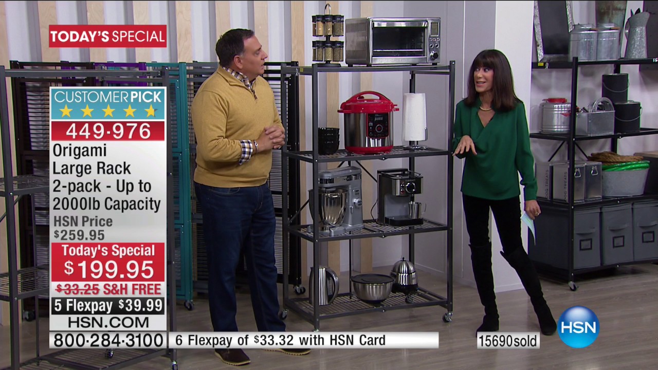 HSN | Origami Storage & Organization 01.02.2017 - 04 PM - YouTube