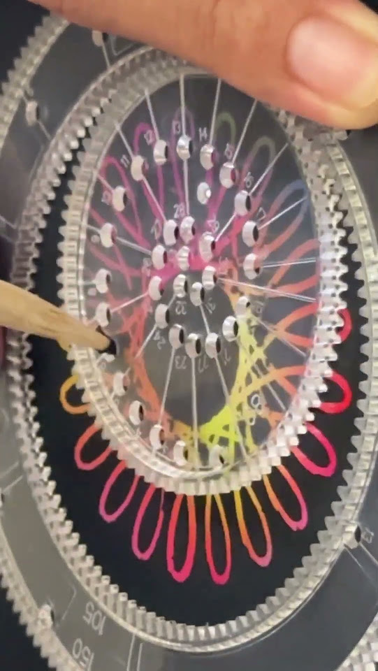 What does this pattern look like? #spirograph #art #artwork #geometry # ...